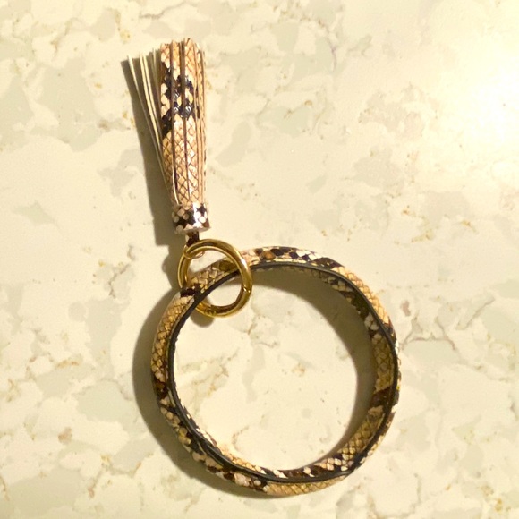 Accessories | Snake Key Ring Vegan Leather | Poshmark